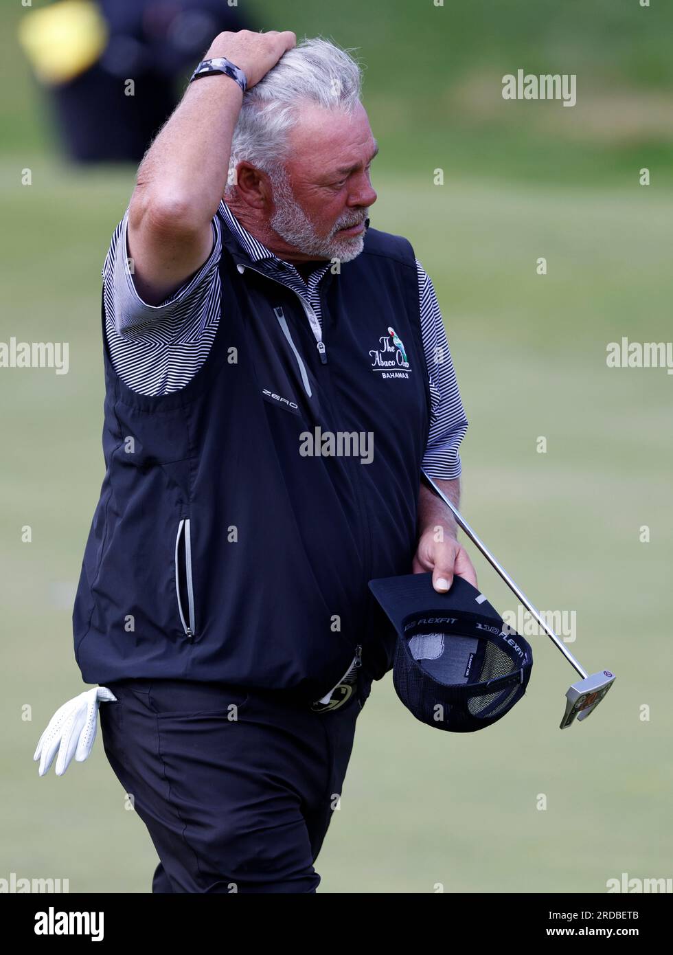 Northern Ireland's Darren Clarke after finishing his round during day ...