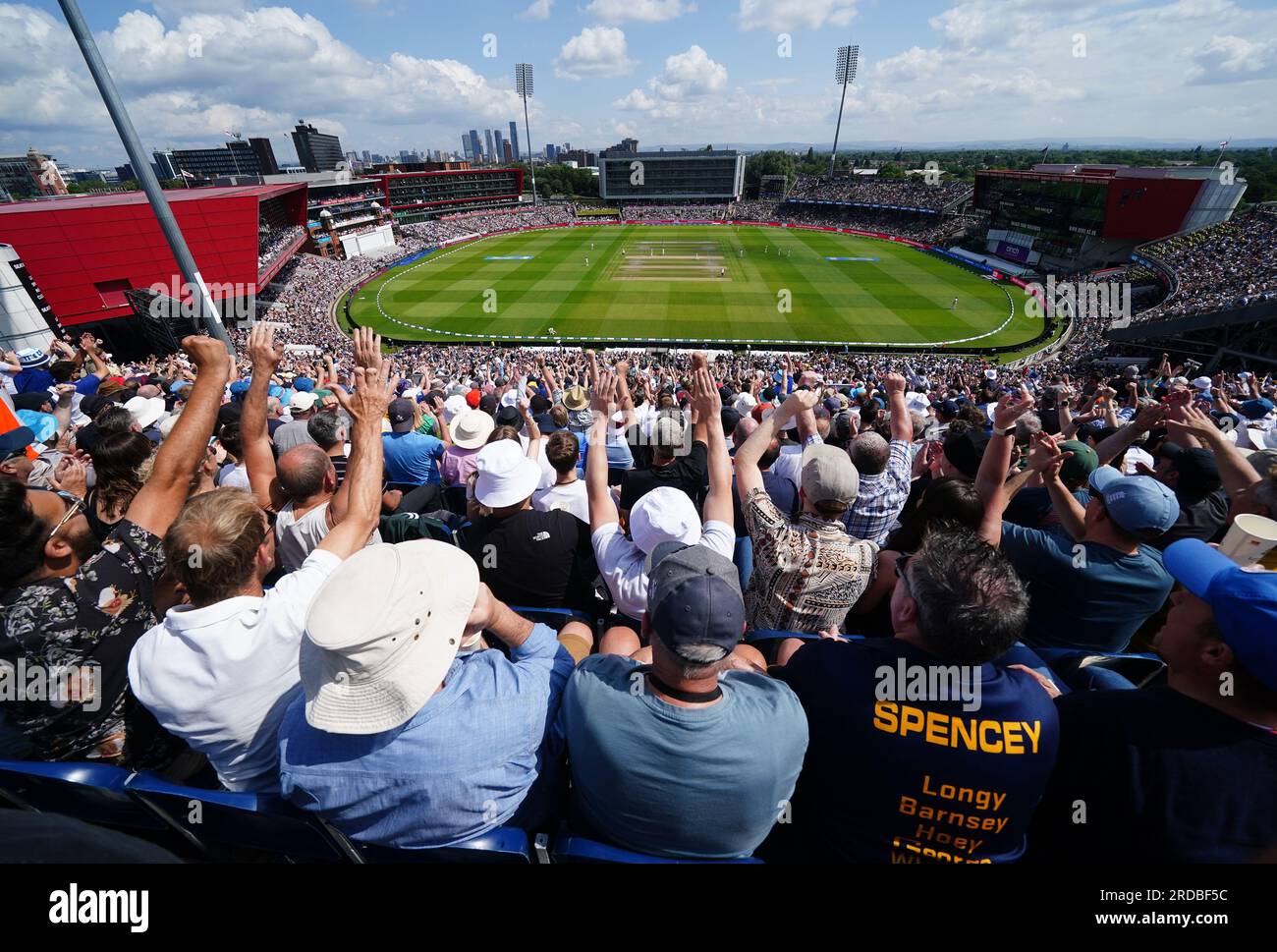 Old trafford view crowd hi-res stock photography and images - Alamy
