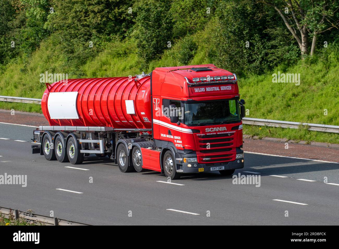 Taylors Industrial Services Total Waste Management SCANIA truck ...