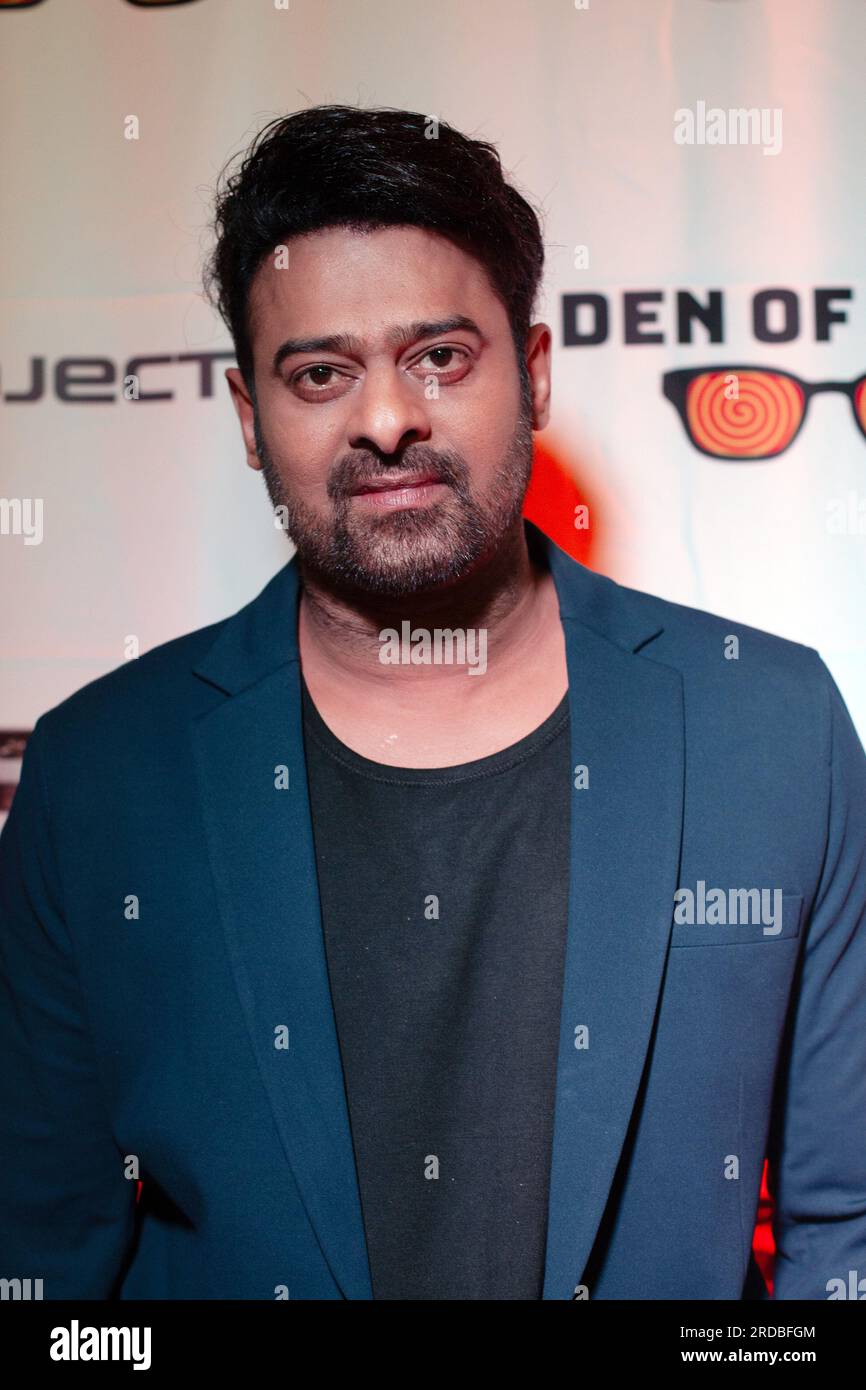 San Diego, Ca. 19th July, 2023. Prabhas attending the Project K x Den ...