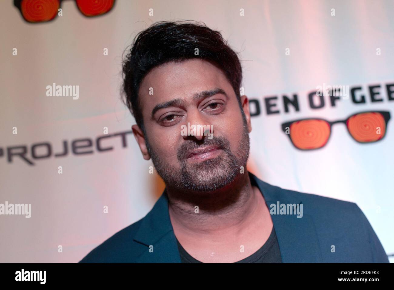 San Diego, Ca. 19th July, 2023. Prabhas attending the Project K x Den ...