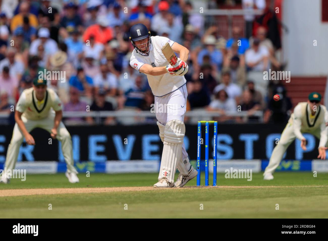 Zac Crawley of England during the LV= Insurance Ashes Fourth Test ...