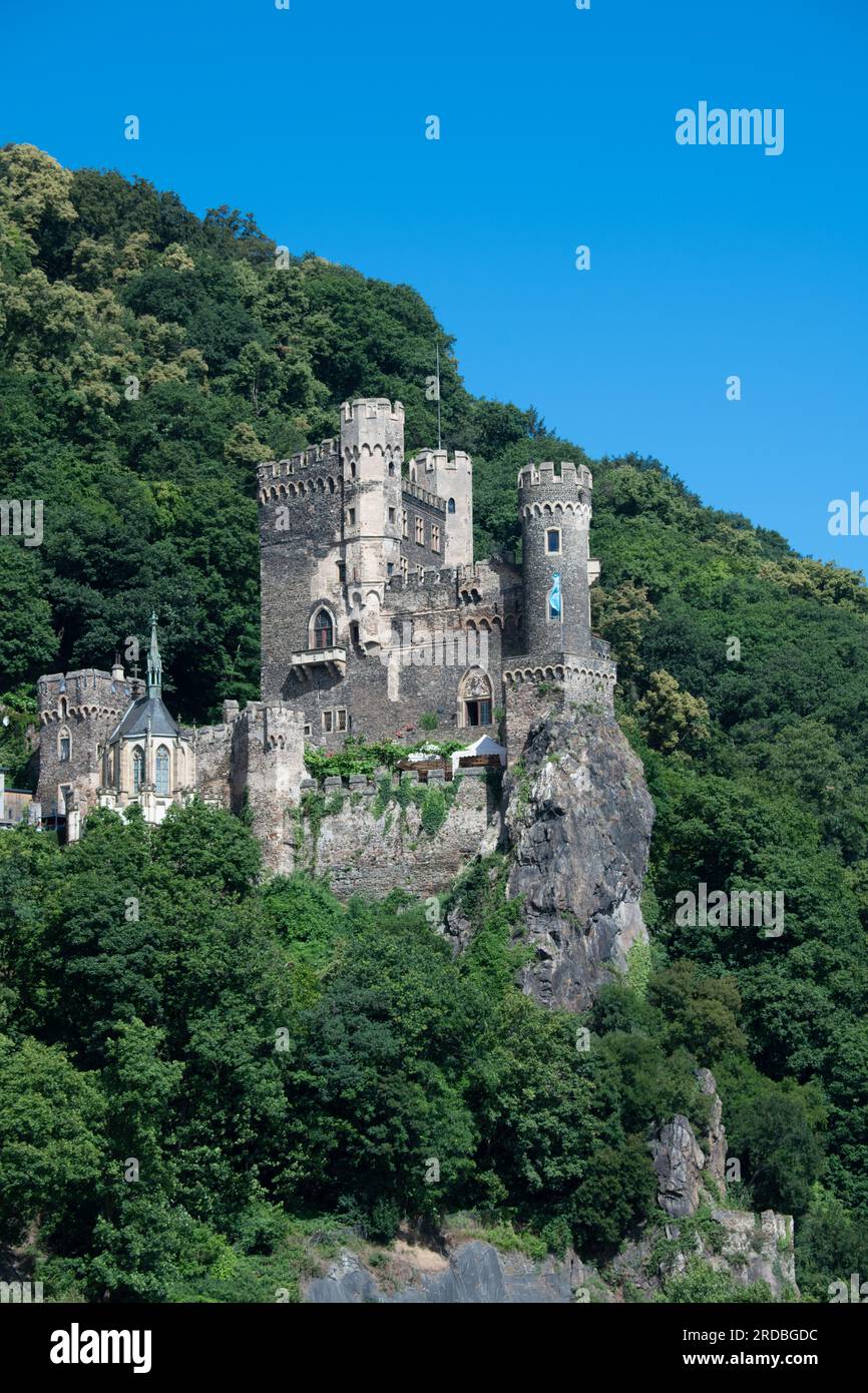 Rheinstein castle hi-res stock photography and images - Alamy