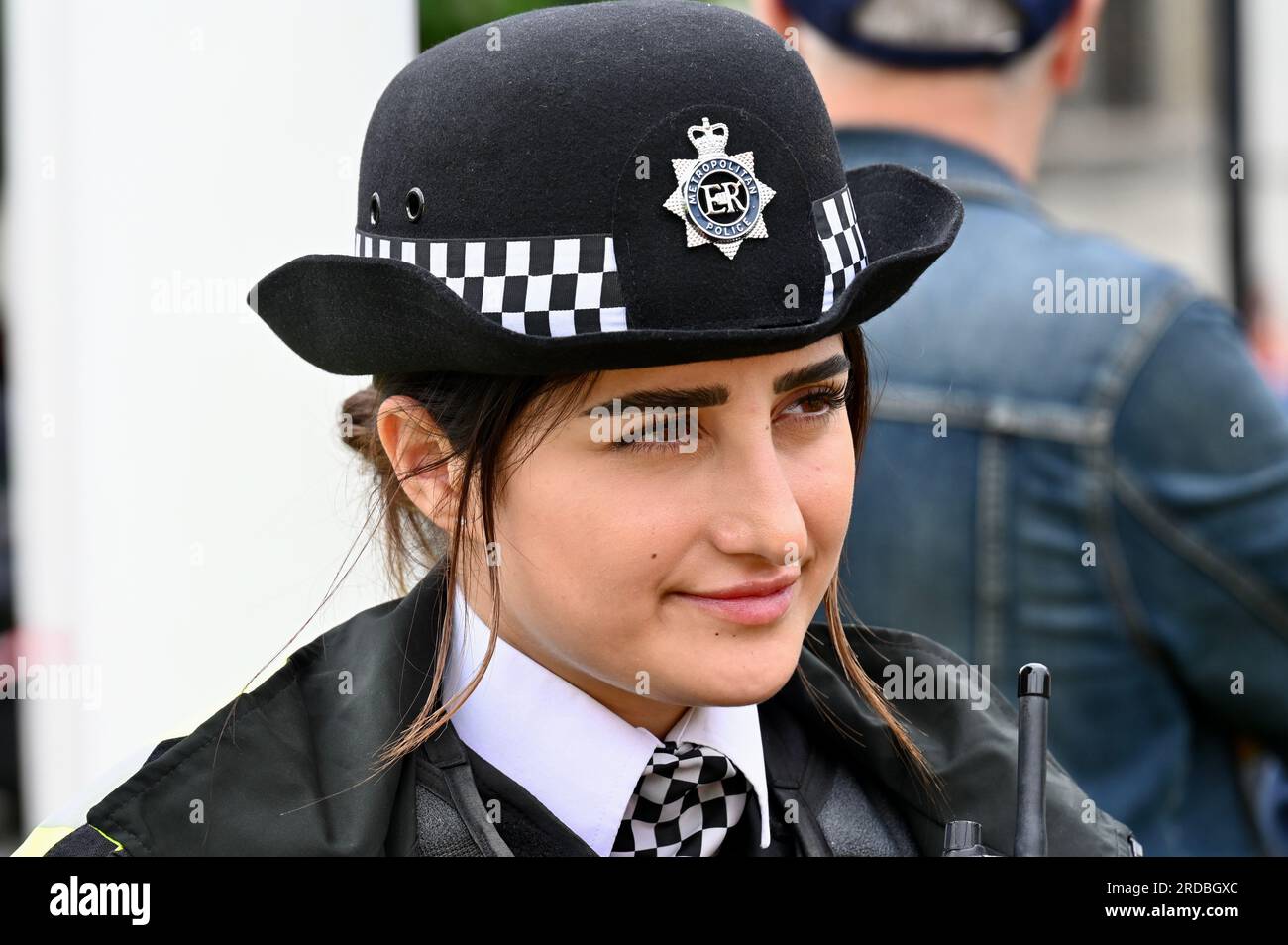 Female Police Officer, Parliament Square, London, UK Stock Photo - Alamy