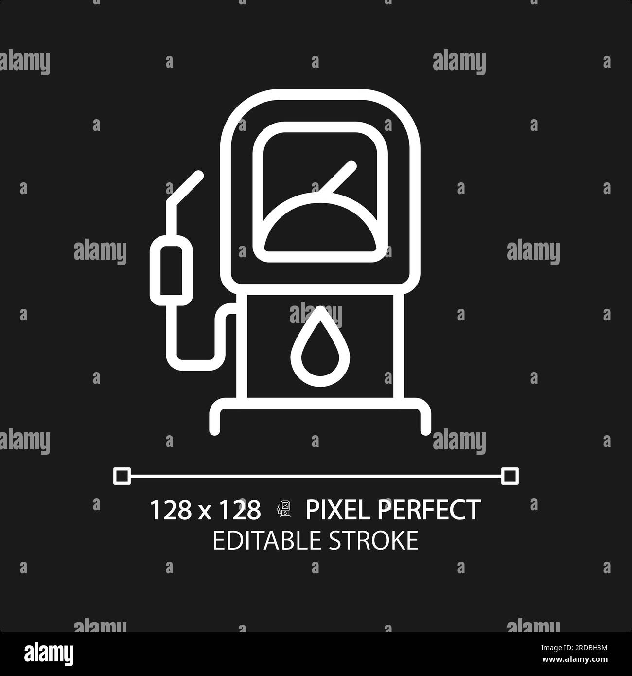 Service station dark Stock Vector Images - Alamy