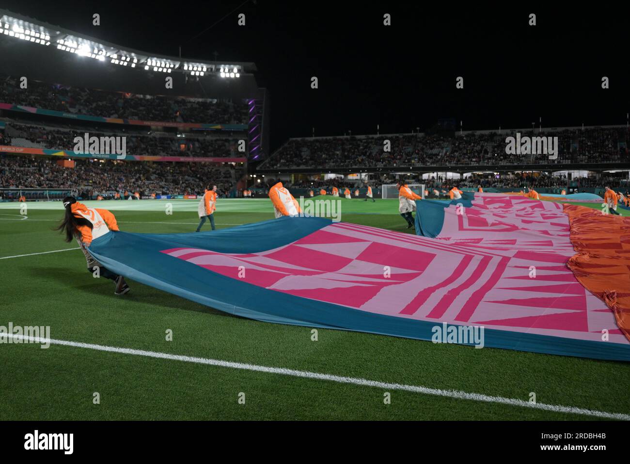 Auckland, New Zealand. 20th July, 2023. Performers are seen during the ...