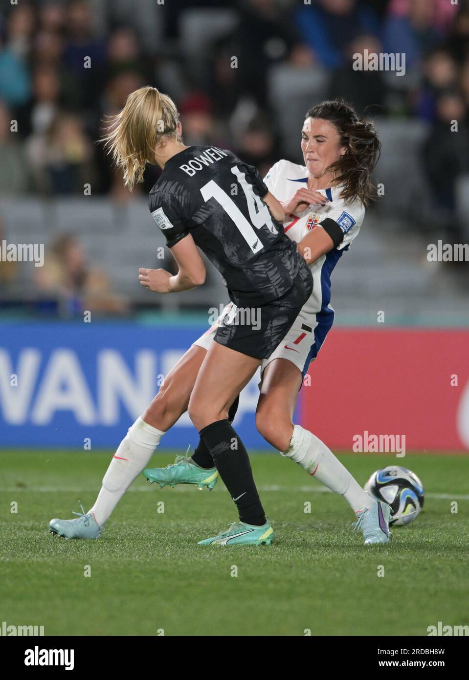 Auckland, New Zealand. 20th July, 2023. Kate Elizabeth Bowen (L) of New ...
