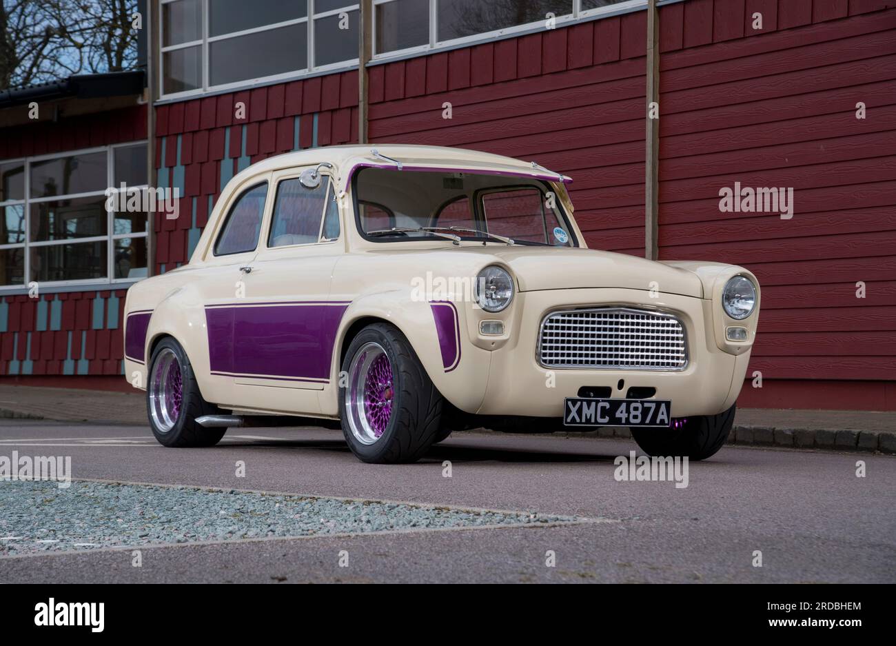 Ford 100e customised Classic car Stock Photo - Alamy