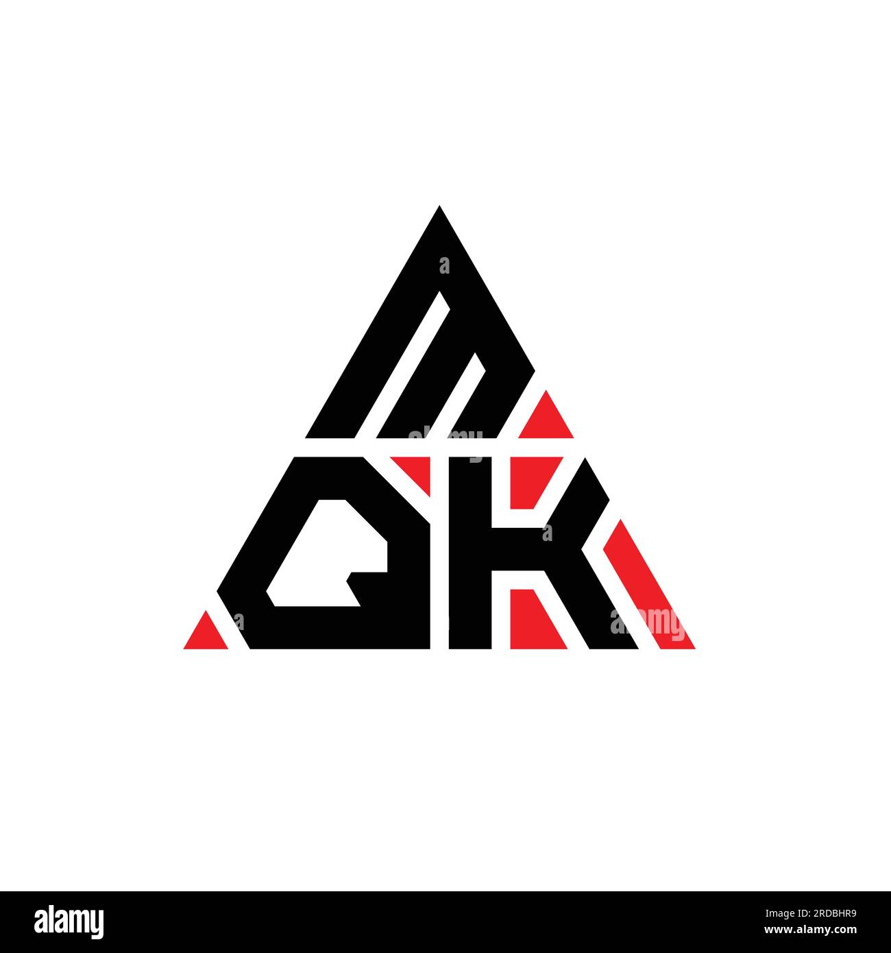 Mqk logo design hi-res stock photography and images - Alamy