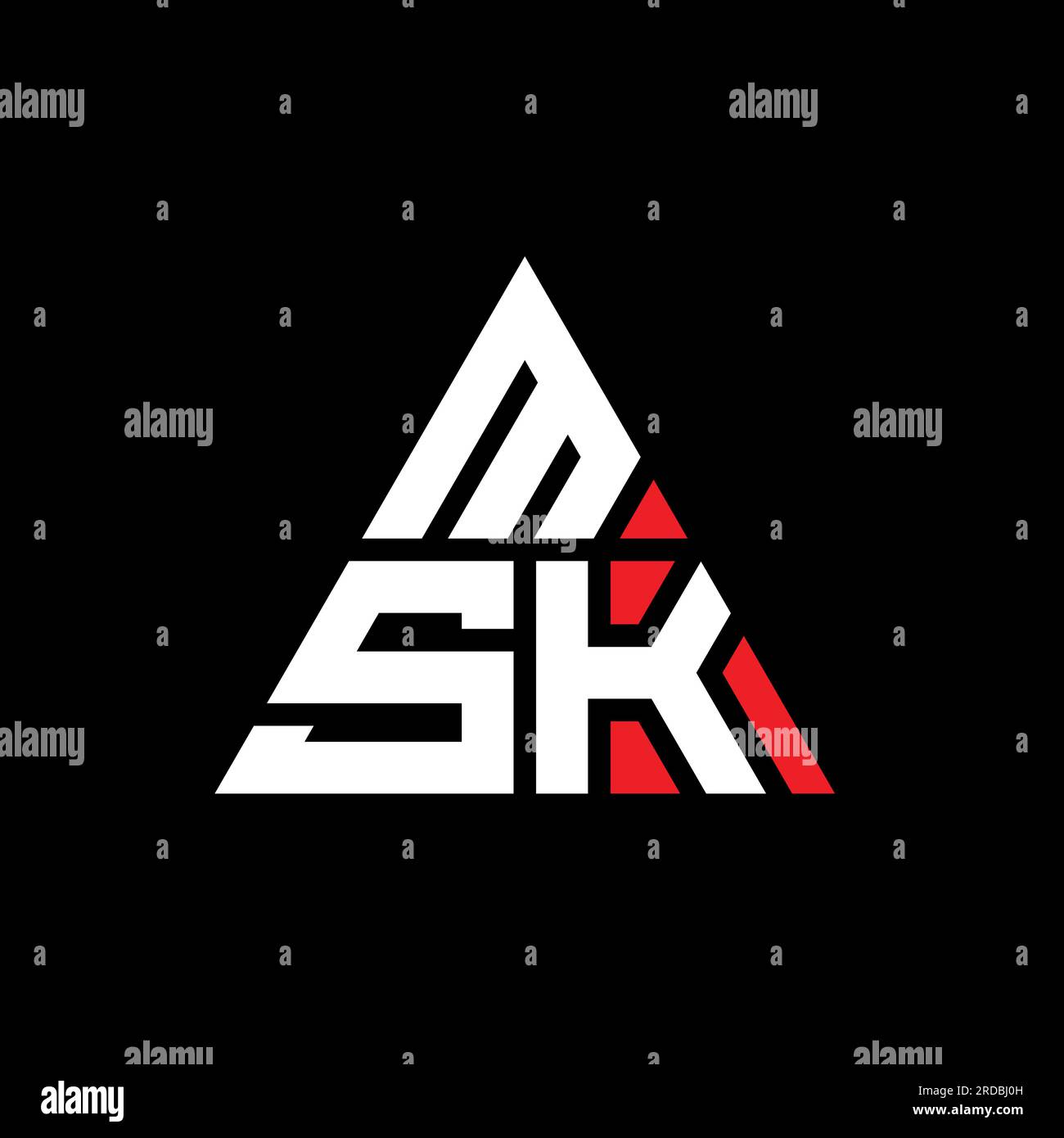 Msk logo design hi-res stock photography and images - Alamy