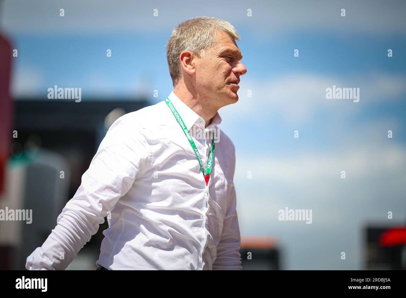 Antonello Coletta, team principal at Ferrari AF Corse WEC during the Hungarian GP, Budapest 20 ...