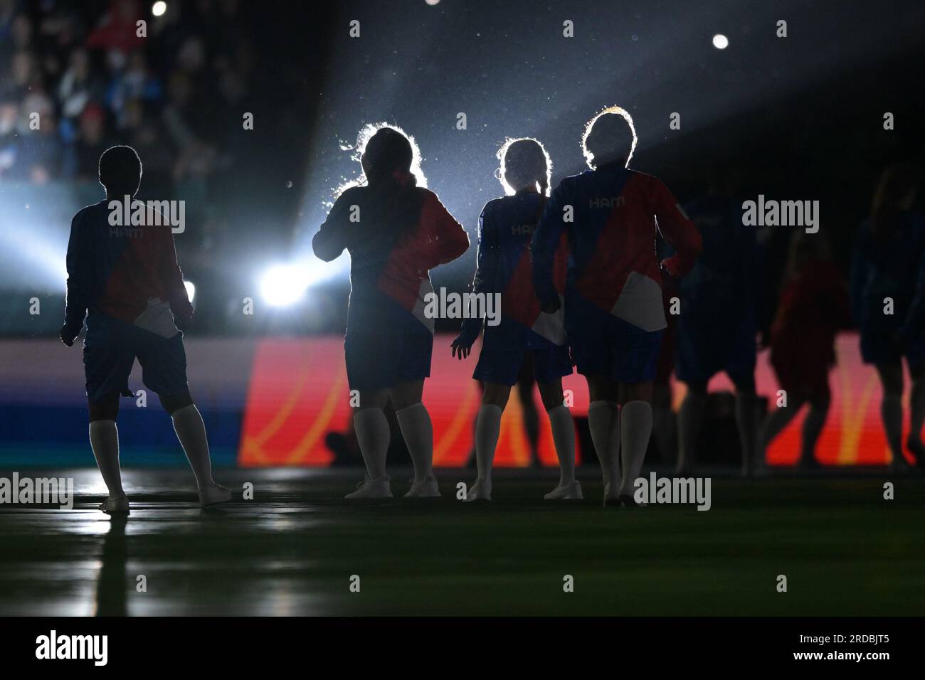 Auckland, New Zealand. 20th July, 2023. Performers are seen during the ...