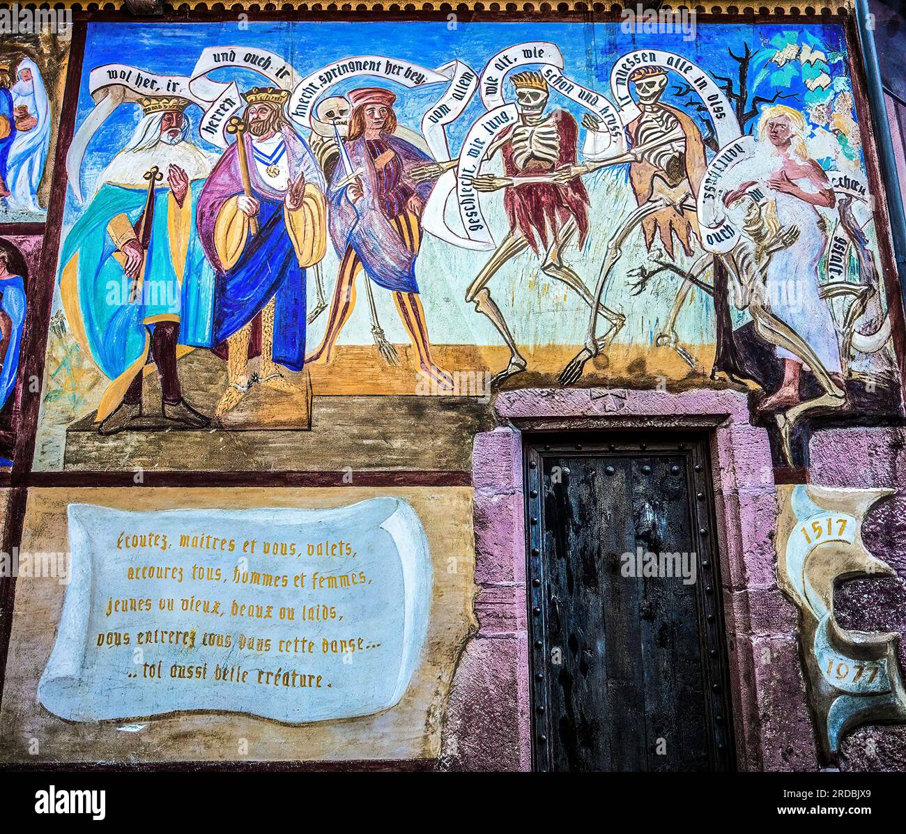 The wall painting colourful dance hi-res stock photography and images ...