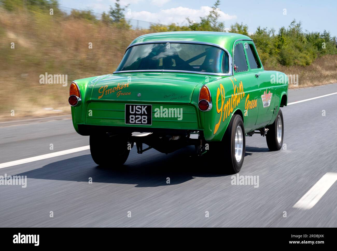 Ford Consul Gasser customised Classic car Stock Photo - Alamy