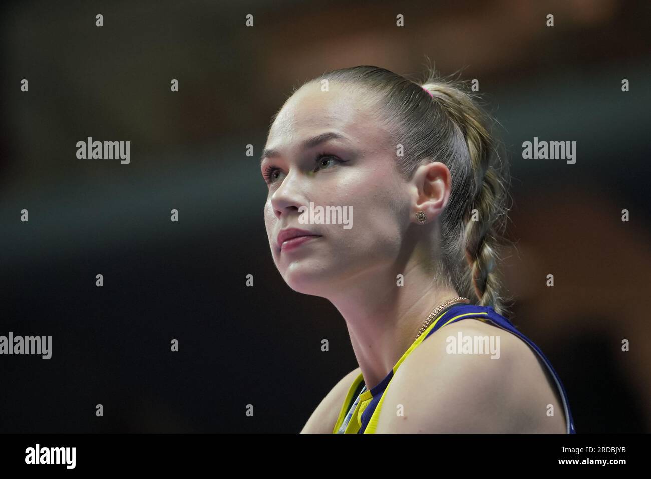 ISTANBUL, TURKIYE - MARCH 16, 2023: Arina Fedorovtseva in Fenerbahce ...