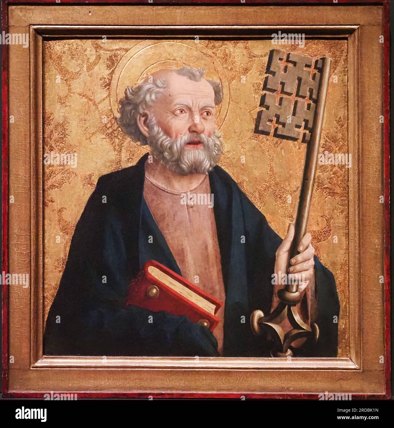 Saint Peter. Panel from the shrine. wings of the former altarpiece in ...