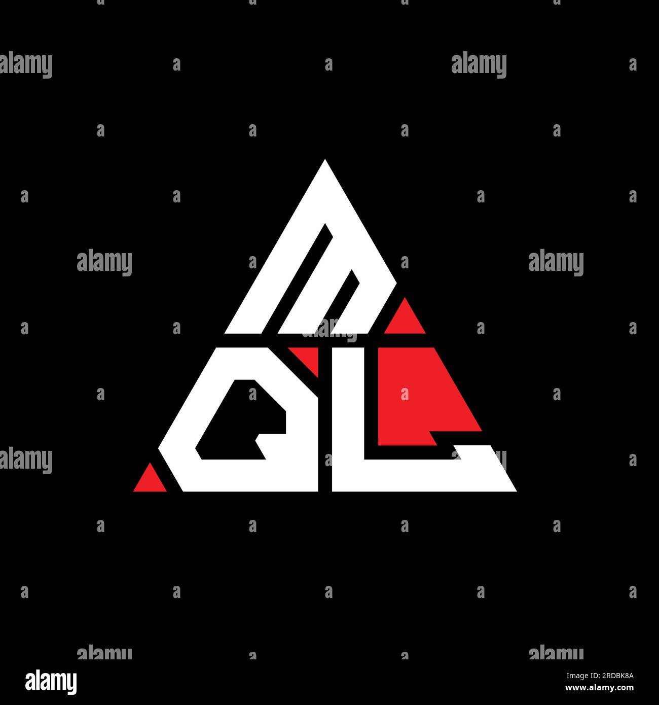 Mql Triangle Letter Logo Design With Triangle Shape Mql Triangle Logo Design Monogram Mql