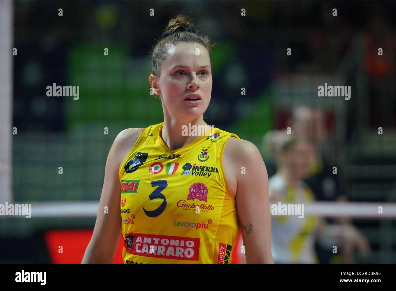 ISTANBUL, TURKIYE - MARCH 16, 2023: Kelsey Robinson-Cook in Fenerbahce ...
