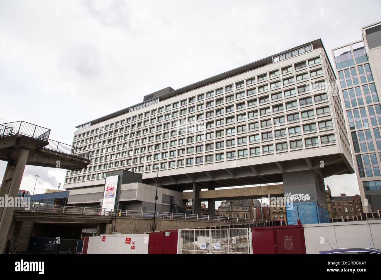 55 degrees North Swan House Newcastle Stock Photo - Alamy