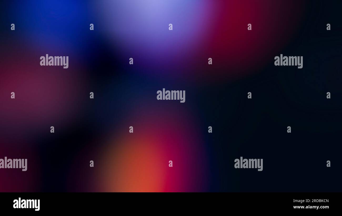Color bokeh light defocused glow overlay black Stock Photo - Alamy