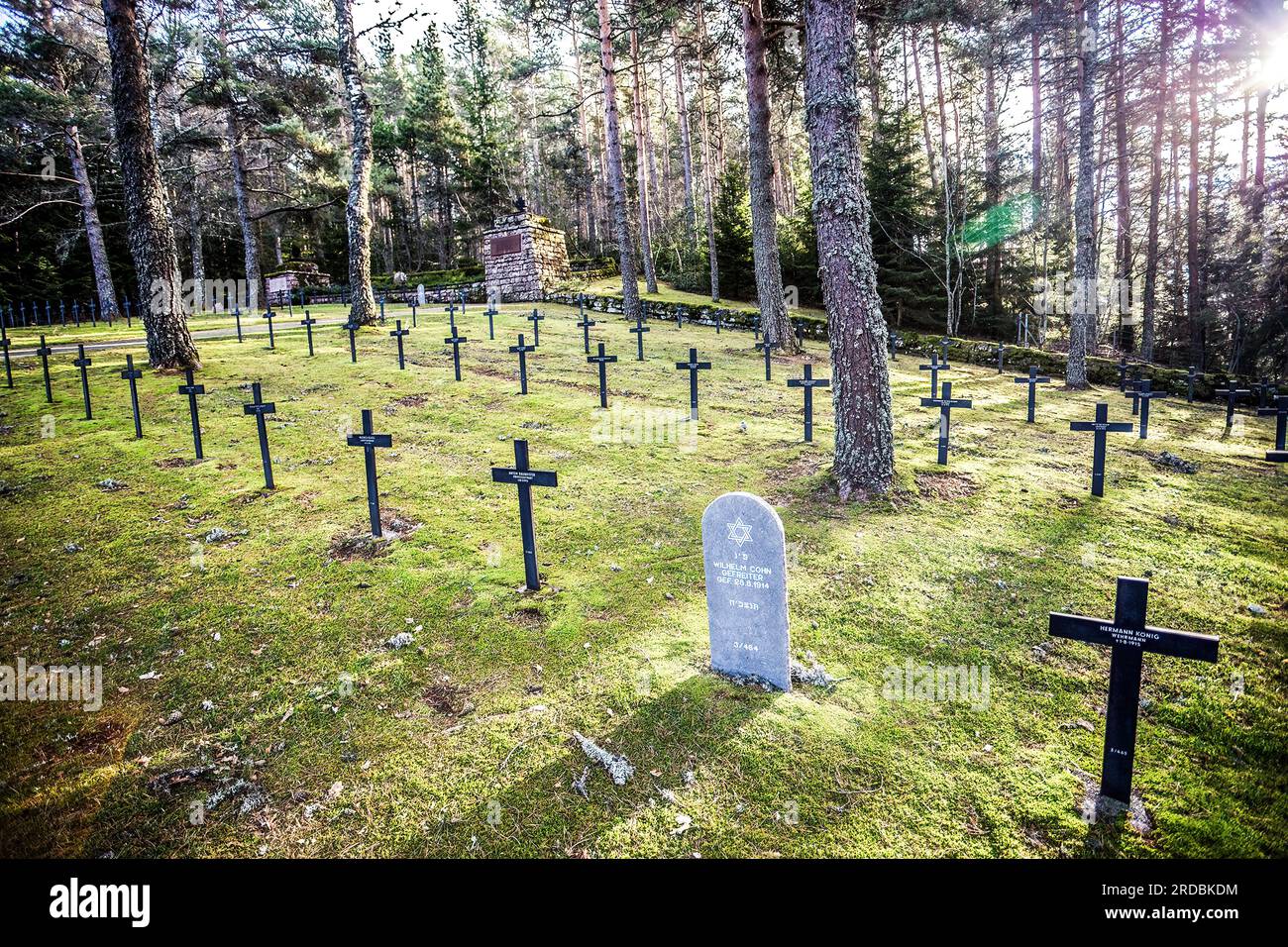 A German military cemetery (WWI Stock Photo - Alamy