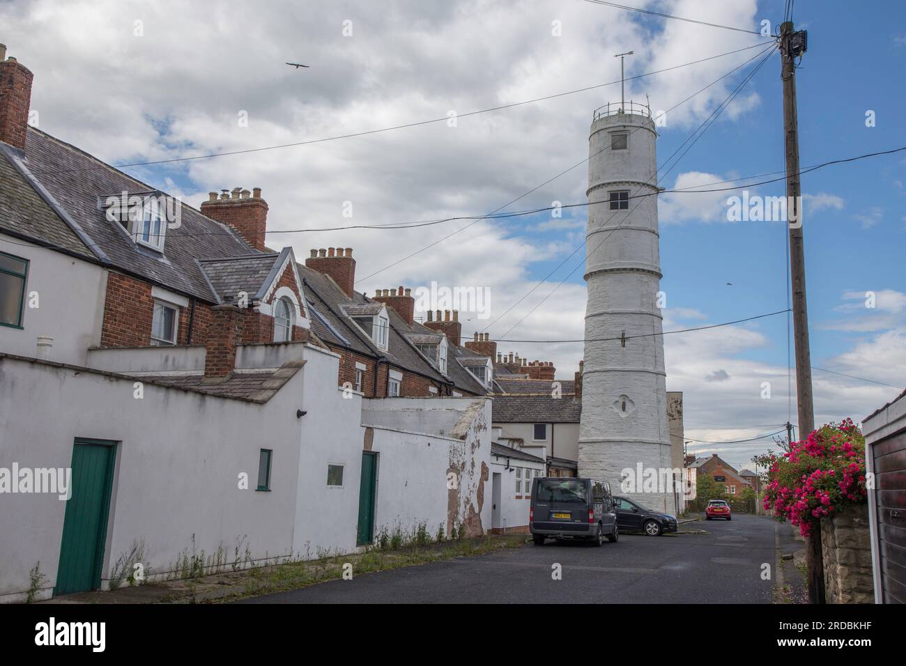 Blyth harbor lighthouse hi-res stock photography and images - Alamy