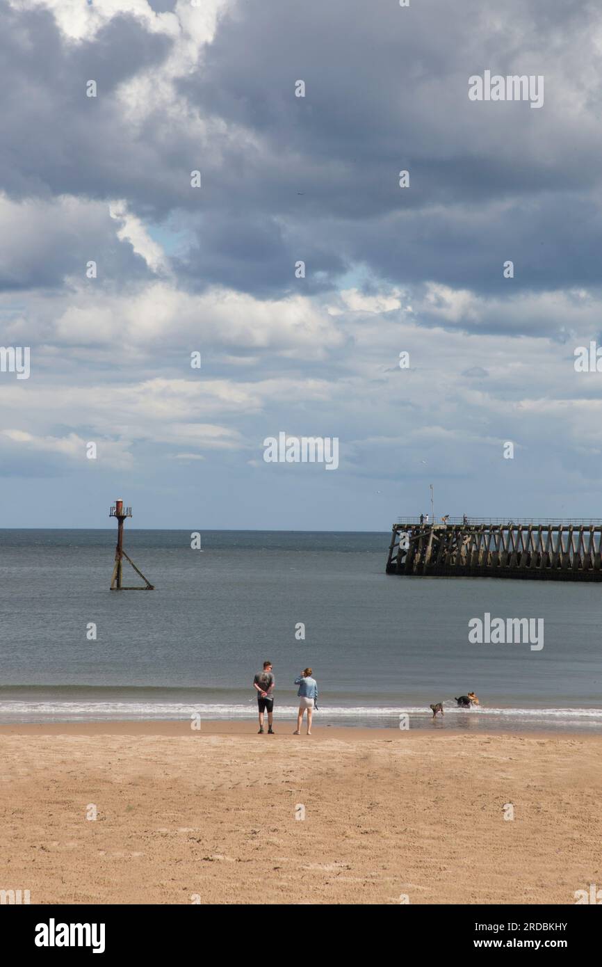 Blyth pier hi-res stock photography and images - Alamy