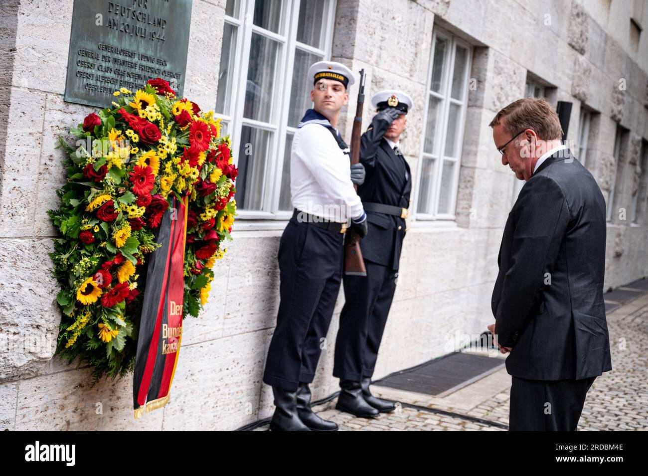 20 July 2023, Berlín: German Defense Minister Boris Pistorius ...
