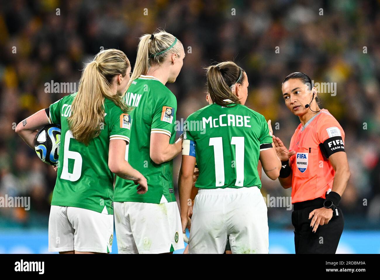 Sydney, Australia. 20th July, 2023. Katie McCabe of the Republic of ...