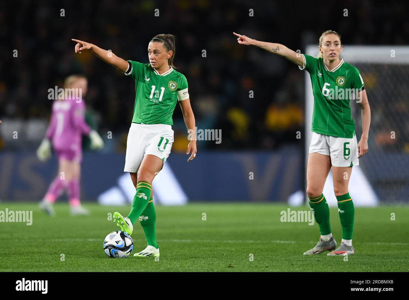 Sydney, Australia, 20 July, 2023. Katie McCabe of Ireland during the ...