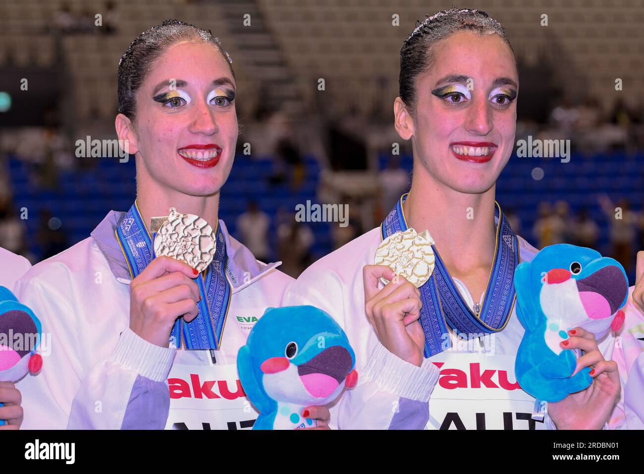Fukuoka, Japan. 20th July, 2023. Eirini e Anna Maria Alexandri of ...