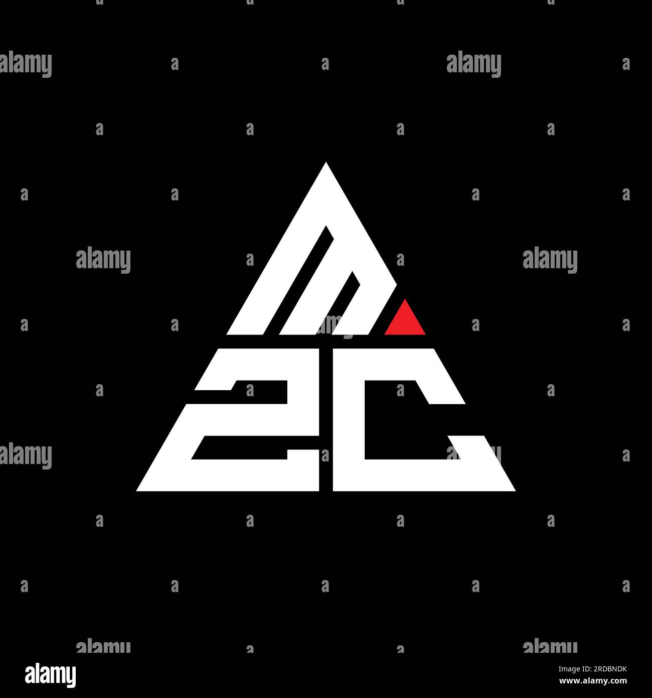 Mzc logo design hi-res stock photography and images - Alamy