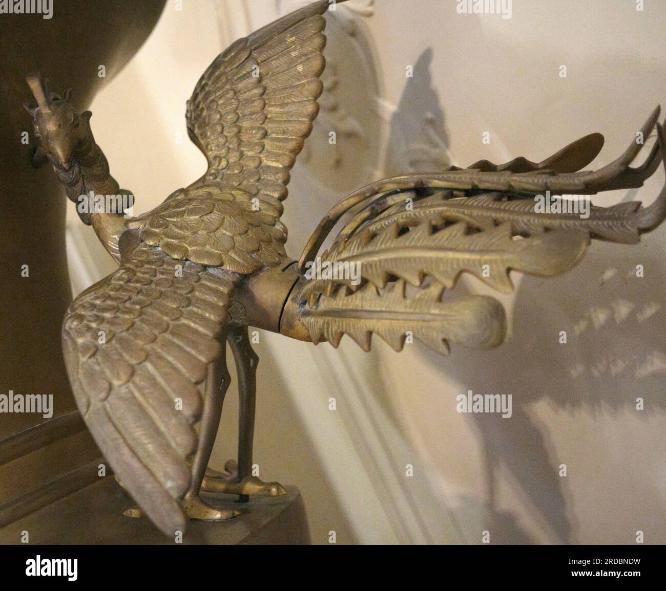 The beautiful interior of Festetics Palace Keszethely , Hungary Stock ...