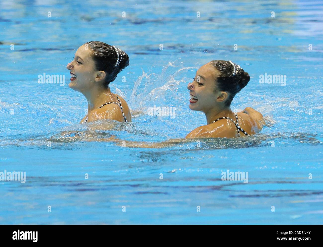 Megumi FIELD and Ruby REMATI of United States of America perform during ...