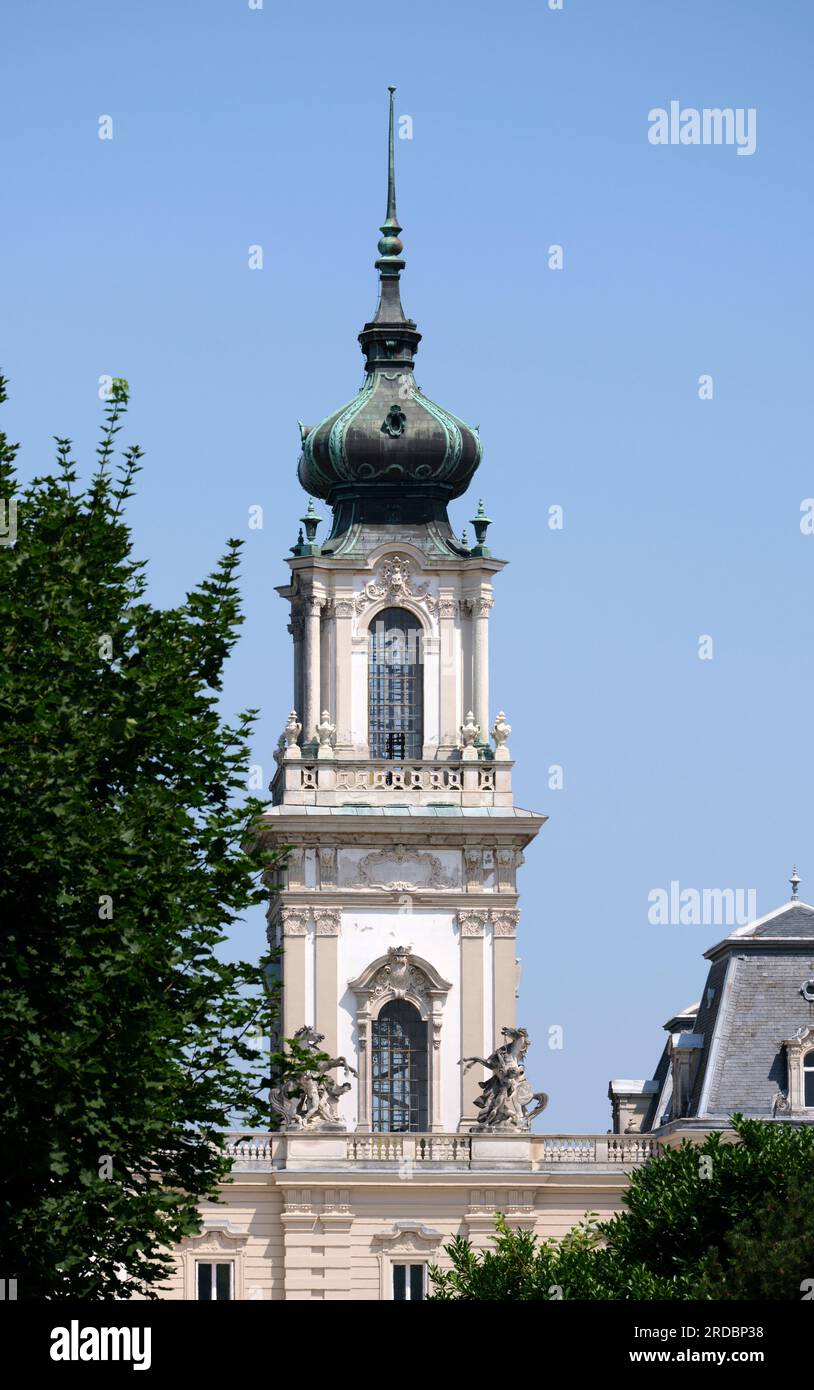 Exterior of a Baroque Festetics Palace in Kszethely,Hungary Stock Photo ...