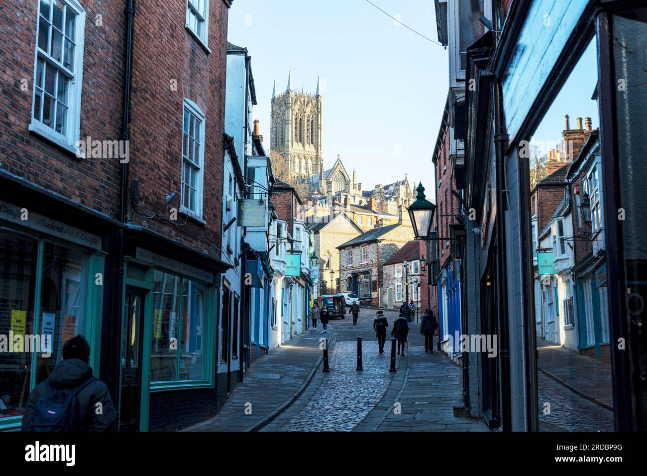 Steep Hill Lincoln, Steep Hill, Lincoln City, Lincolnshire, UK, England ...