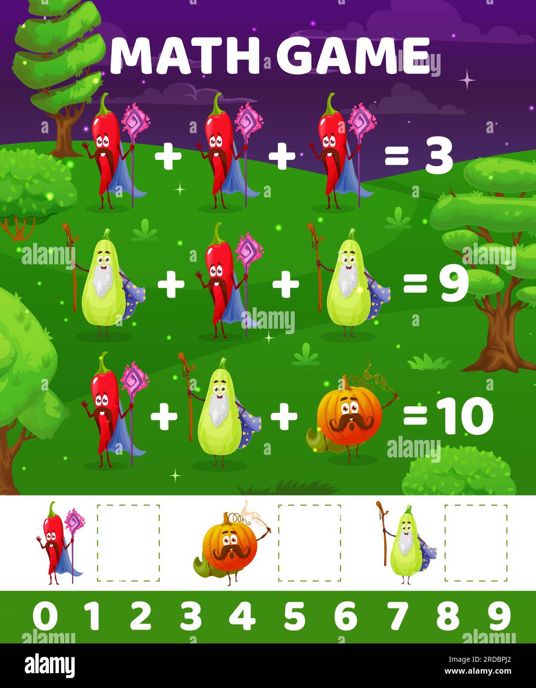 Math Wizard Worksheet