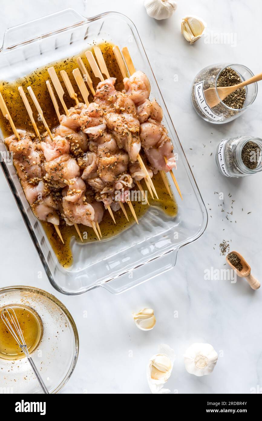 Marinading chicken chicken hi-res stock photography and images - Alamy