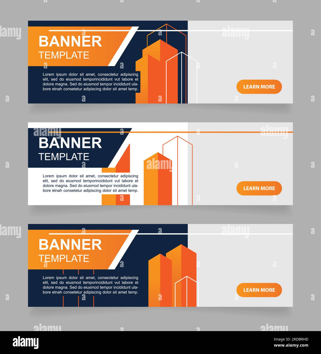 Urban planning web banner design template Stock Vector Image & Art - Alamy