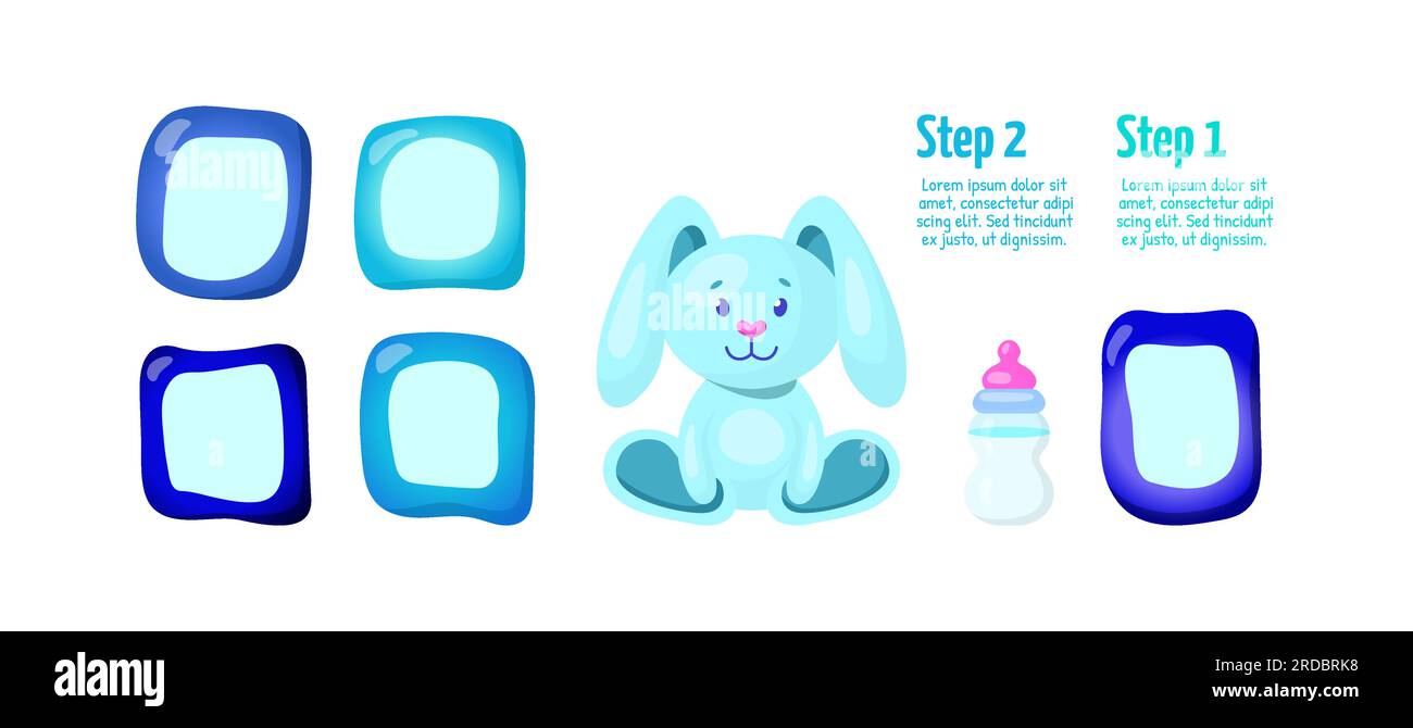 First time parenthood infographic chart design element set Stock Vector ...