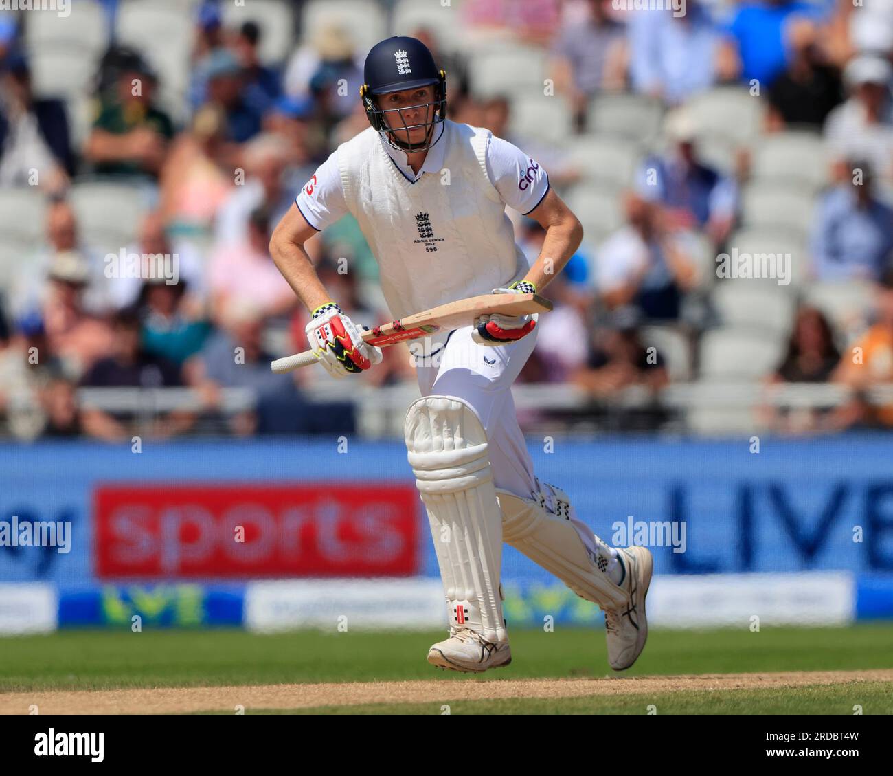 Zac Crawley of England during the LV= Insurance Ashes Fourth Test ...