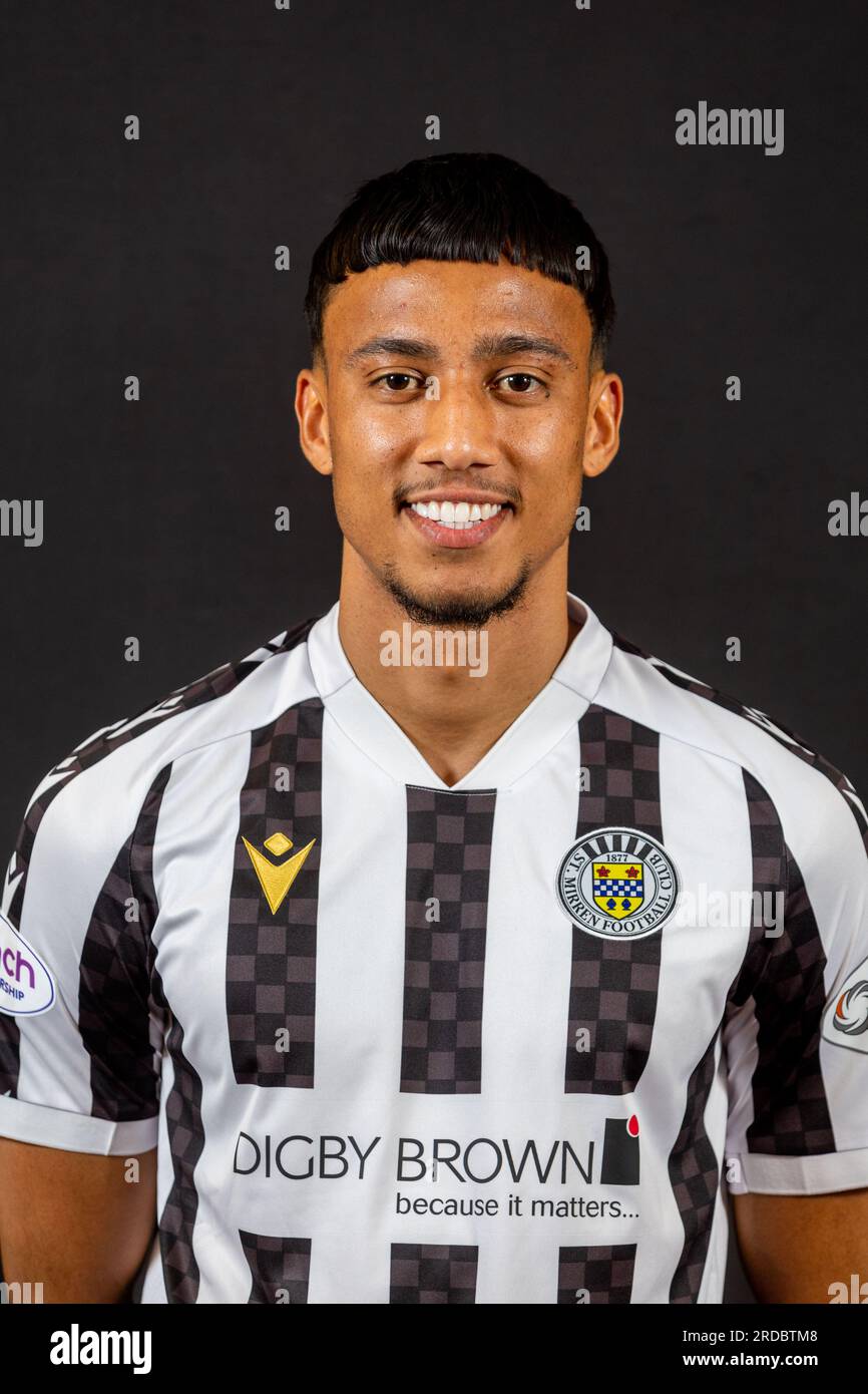 Keanu Baccus, St Mirren Stock Photo - Alamy