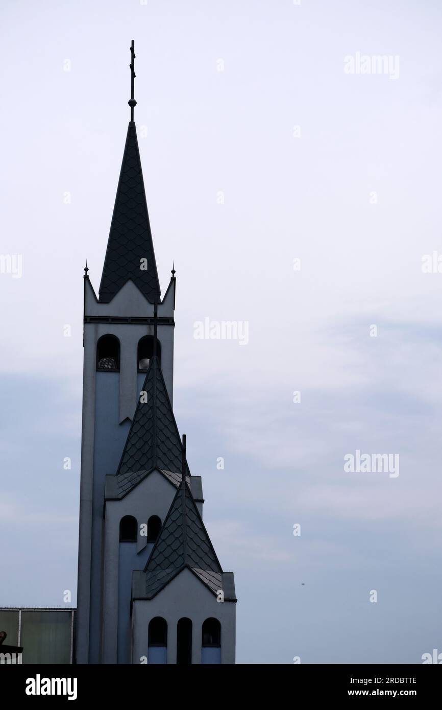 The seven towers are the symbols of the seven gifts of the Holy ...