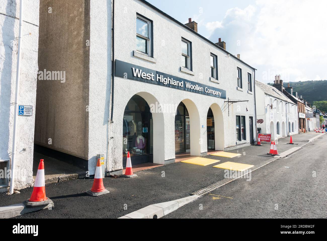 West Highland Woolen Company, Ullapool,Highland Scotland, UK Stock ...