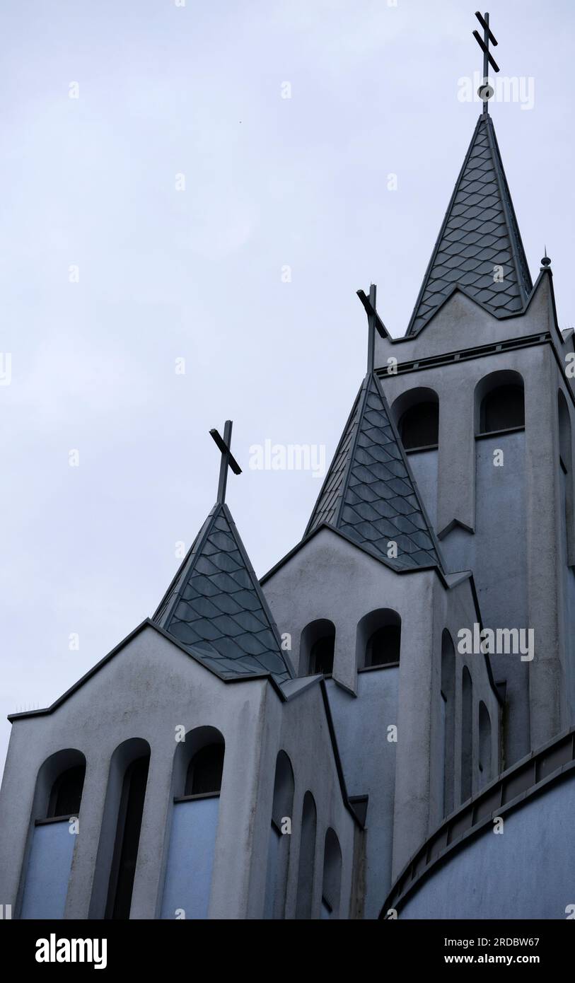 The seven towers are the symbols of the seven gifts of the Holy ...