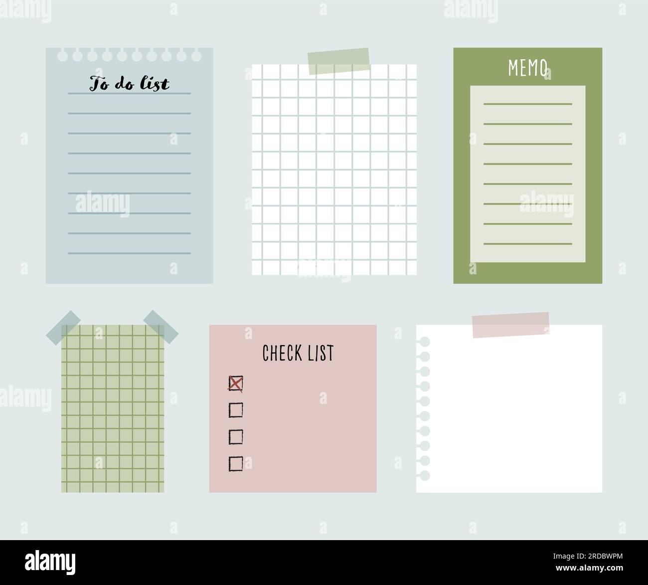 Letter lists Stock Vector Images - Alamy