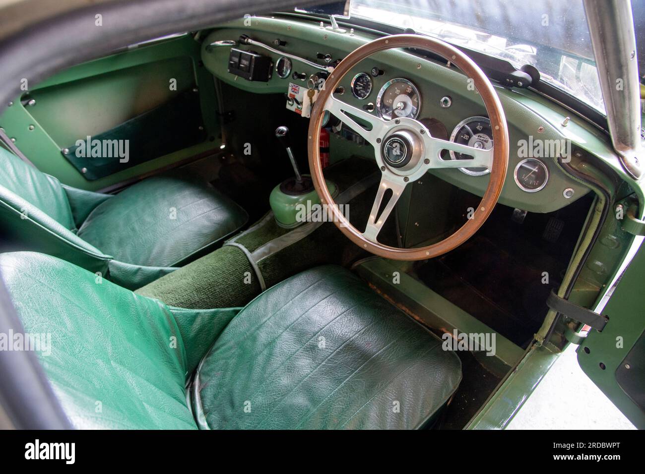 1959 Frogeye Sprite classic British sports car Stock Photo - Alamy