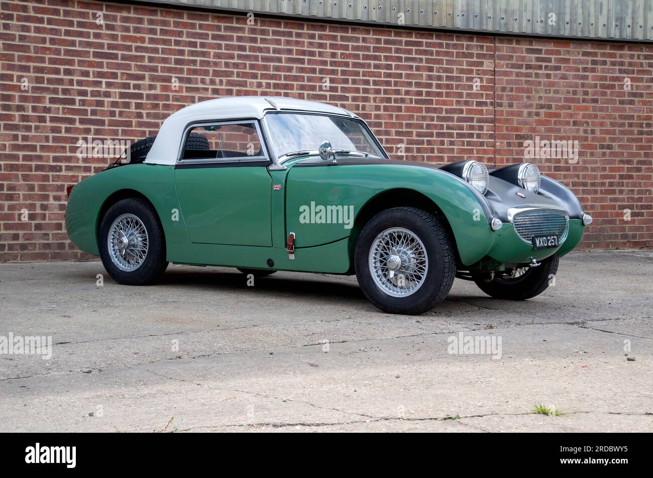 1959 Frogeye Sprite classic British sports car Stock Photo - Alamy