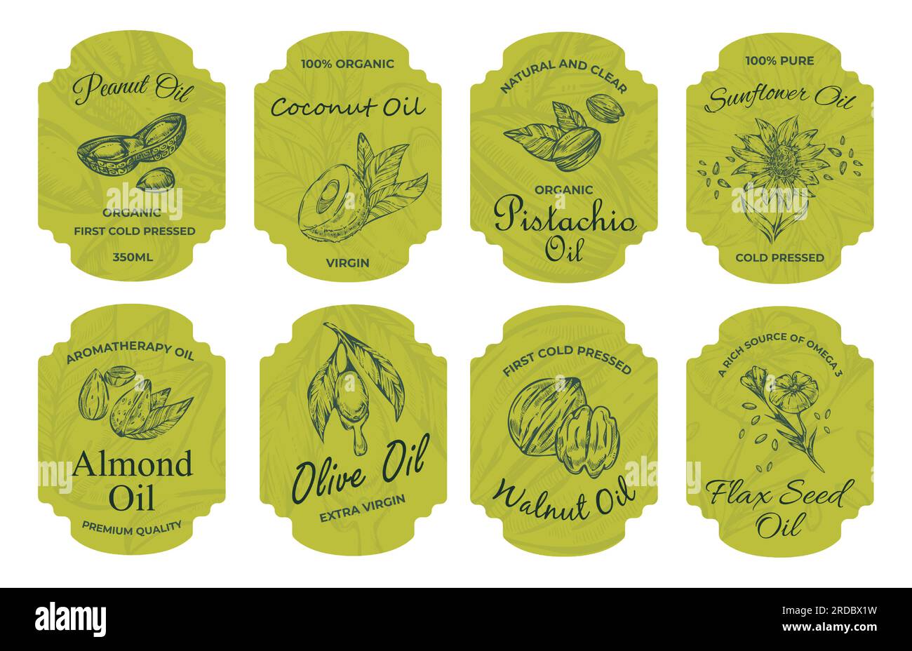 Coconut Oil Label Design