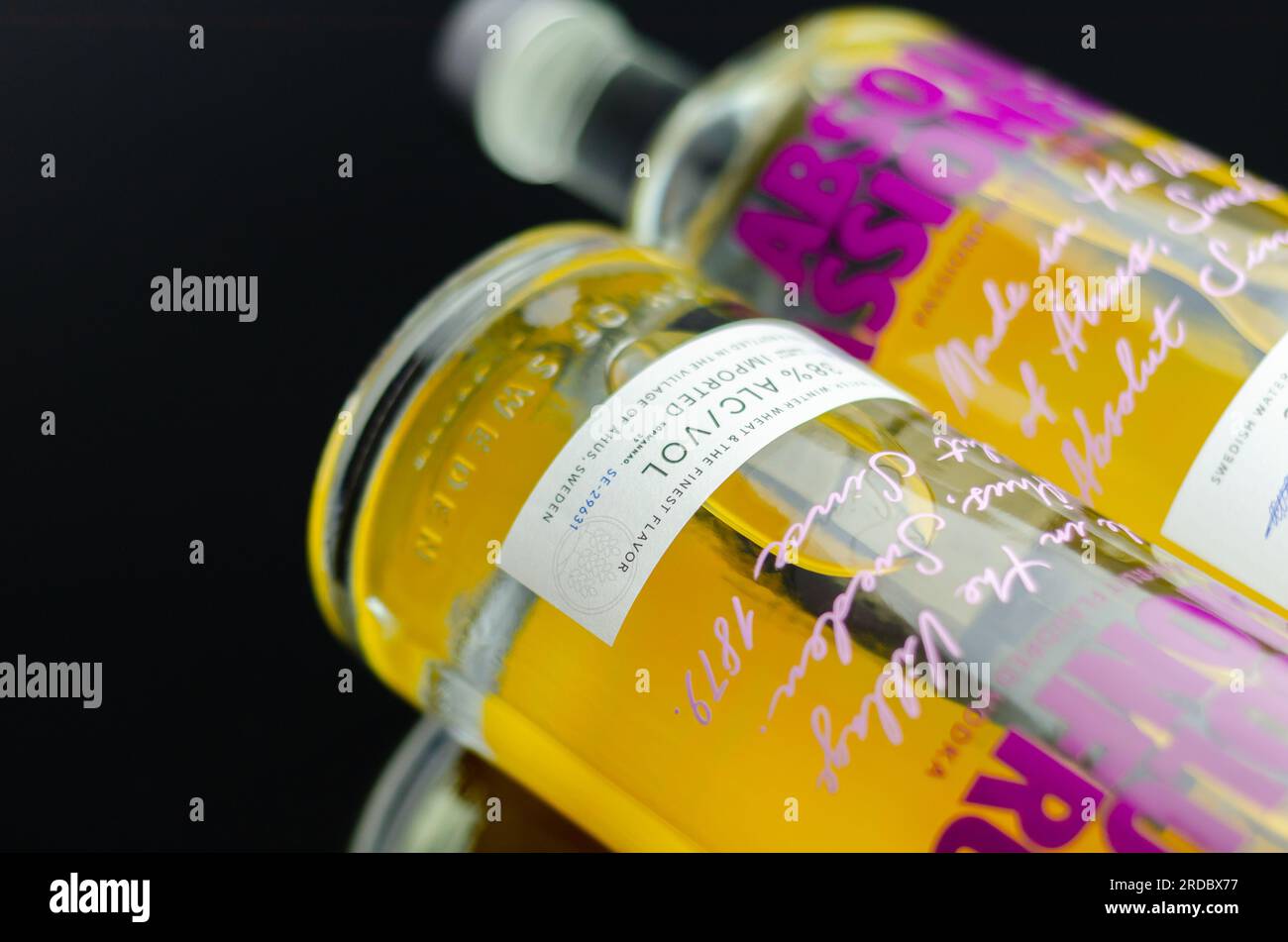 Absolut vodka logotype hi-res stock photography and images - Alamy